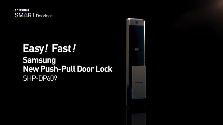 SHP DP609Upgrade model P72 SAMSUNG SMART DIGITAL DOOR LOCK | Lazada ...
