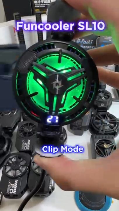 Funcooler SL10 Fan Cooler Radiator Pendingin HP Cooling Fan Gaming ...