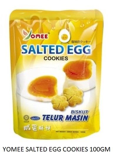 YOMEE SALTED EGG COOKIES 100GM | Lazada