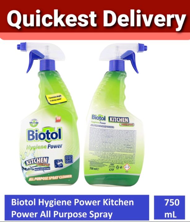 Biotol Hygiene Power Kitchen All purpose spray Cleaner 750ml | Lazada PH