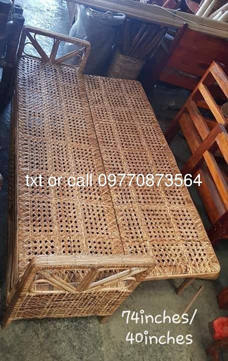 SOFABED RATTAN SOLIHIYA AND SOLID YANTOK and Wood | Lazada PH