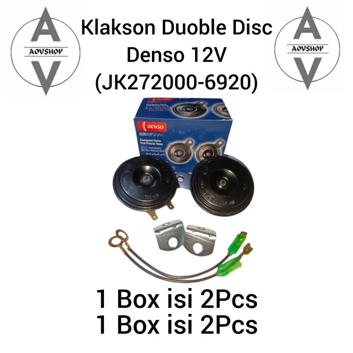 klakson double disc denso 12v/24v | Lazada Indonesia