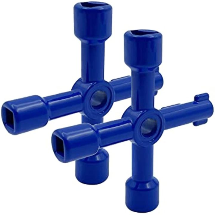 4-Way Multi-Functional Utility Key 4 in 1 Universal Cross Key Stainless ...