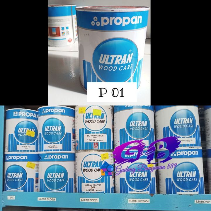 POLITUR PROPAN P-01 CLEAR DOFF 1 LITER | Lazada Indonesia