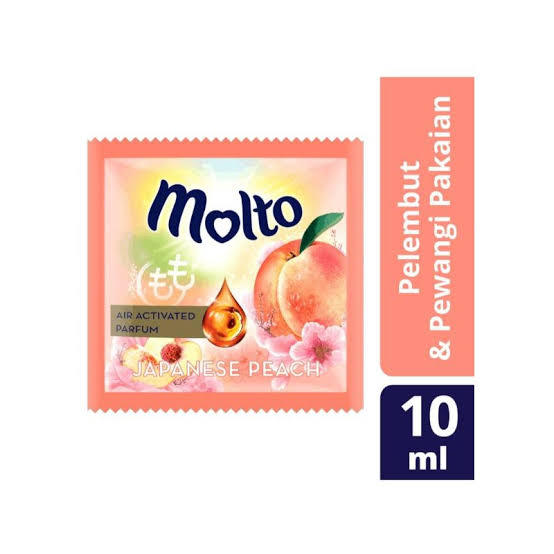 molto japanese peach 9ml isi 12 sachet | Lazada Indonesia