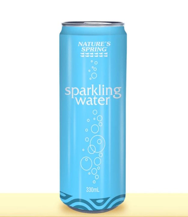 Nature's Spring Sparkling Water 330ML x 24 | Lazada PH