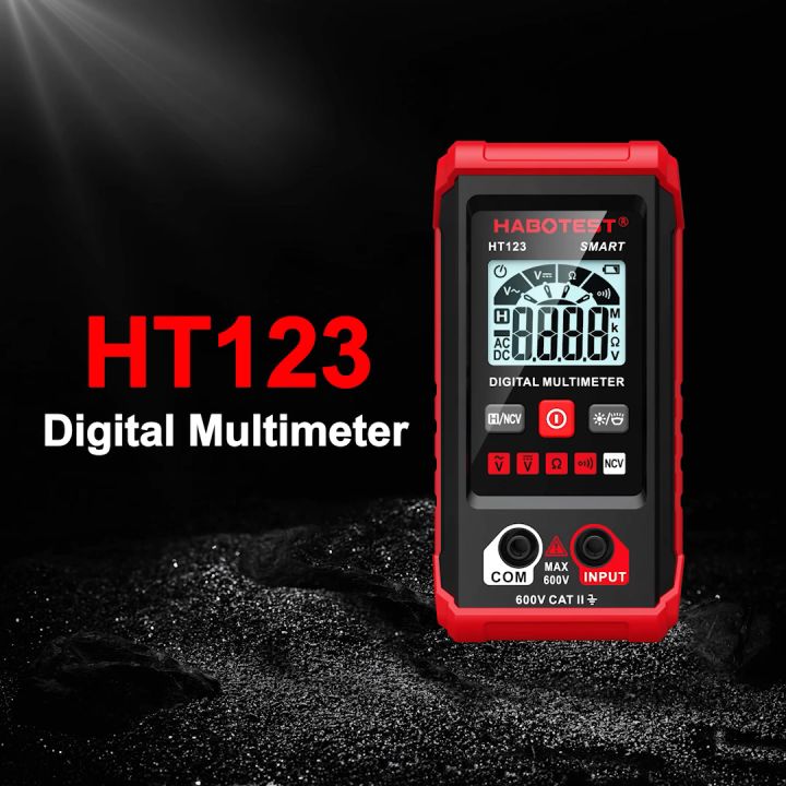 【From Selangor】HABOTEST HT123/HT109L Auto Ranging Digital Smart ...