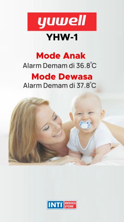 YUWELL - Thermometer Infrared YHW 1 | Termometer Non Kontak Thermo Gun | Lazada Indonesia