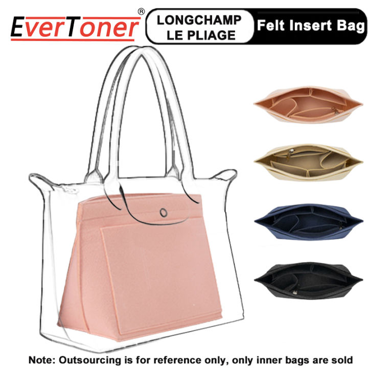 EverToner Felt Purse Insert Organizer for LONG CHAMP LE PLIAGE Shopper ...