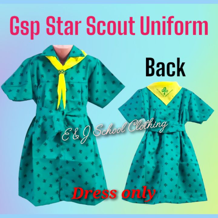 Gsp Star Scout Uniform Dress (size 60 to 100) | Lazada PH