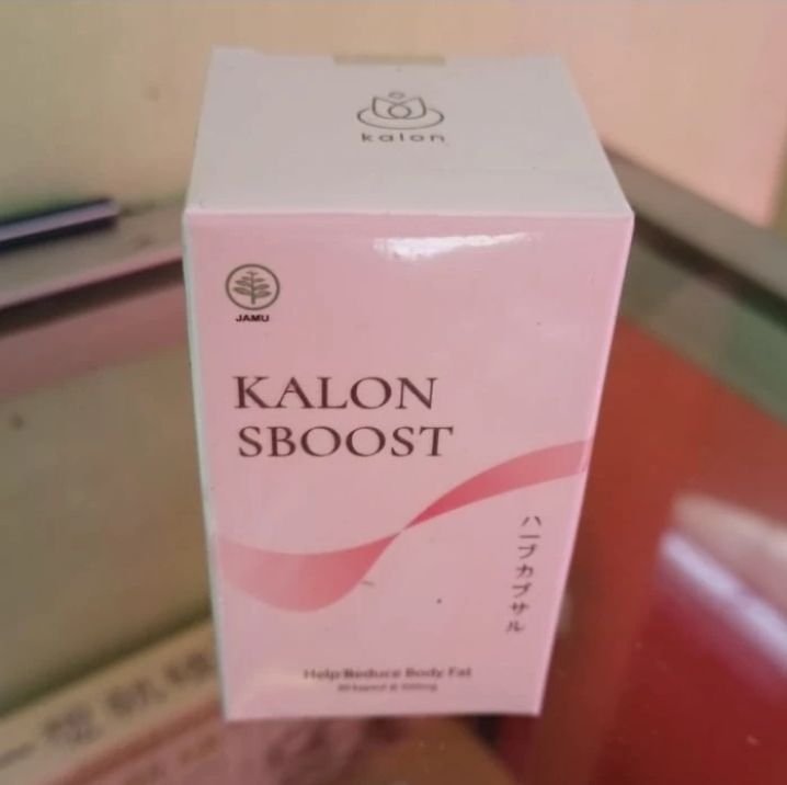 Kalon SBOOST Premium Isi 30 Capsule Original Obat Herbal Pelangsing ...