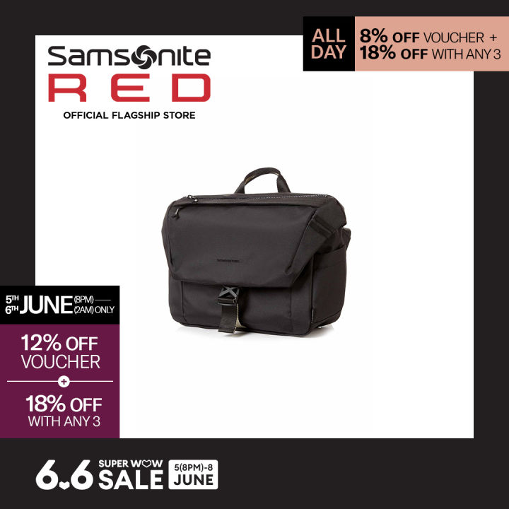 Samsonite Red SEMLIN MESSENGER BAG | Lazada