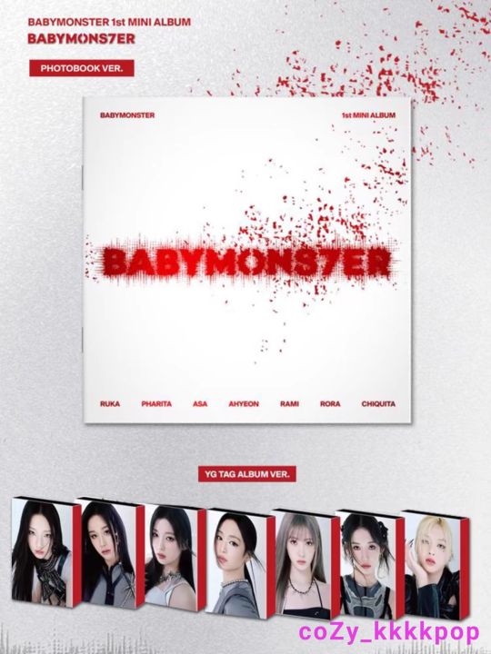 OFFICIAL BABY MONSTER DEBUT ALBUM | Lazada