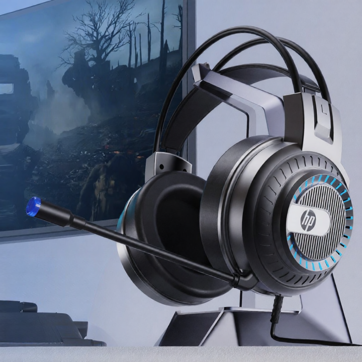 HP | หูฟังเกมมิ่งพร้อมไมโครโฟน | Lazada.co.th