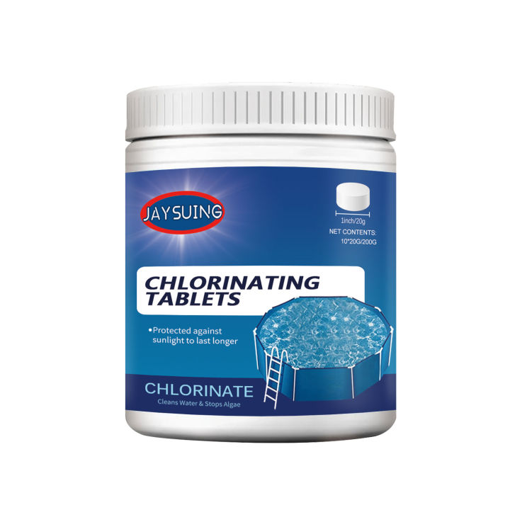 Googeer Chlorine Tablets for Swimming Pool Slow Dissolving Tablets ...