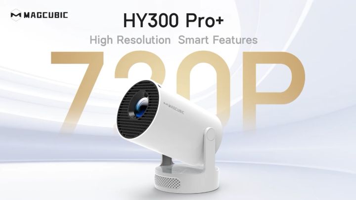 Magcubic HY300 Pro New Projector 4K Ultra hd With 5W HiFi Speaker ...