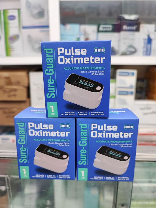 Pulse Oximeter Accurate Measurement, Battery Operated, Sure-Guard ...