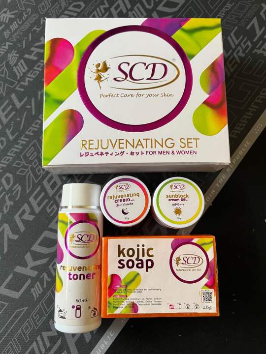 SCD Rejuvenating Set (60ml) Exfoliating Whitening Original | Lazada PH