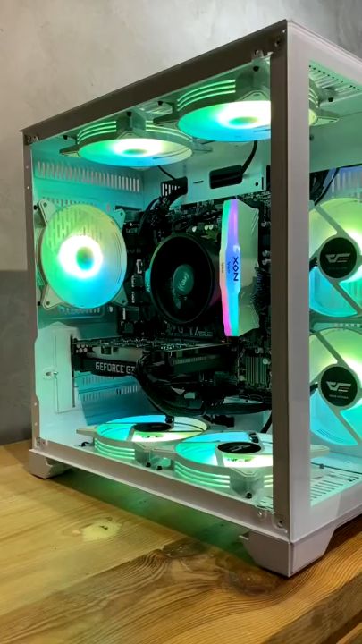 AMD Ryzen™ 5 5500, GTX 1650, 16gb RAM, 256GB NVMe SSD White Desktop PC ...