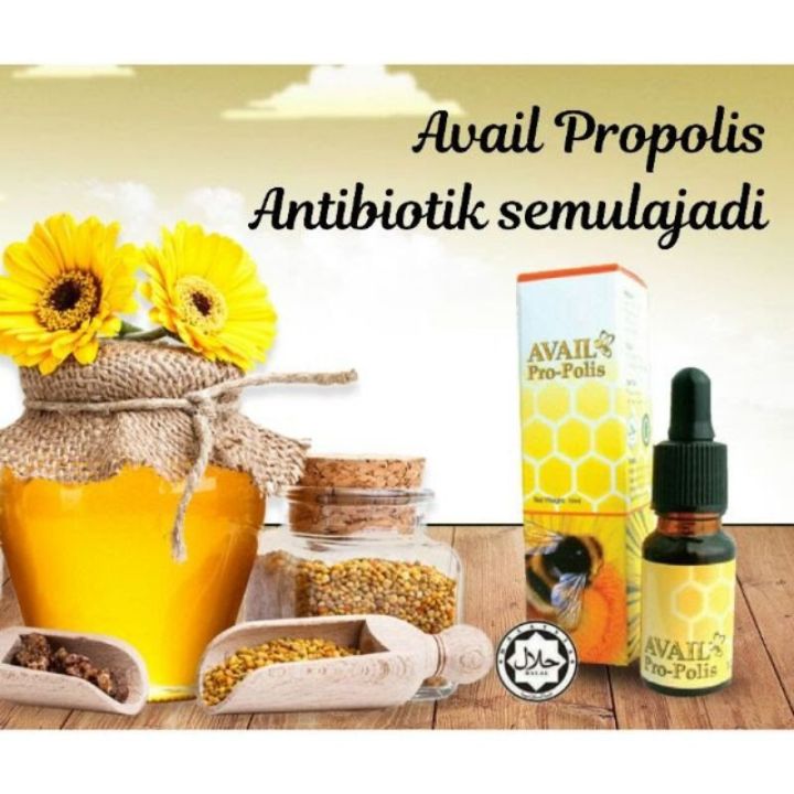 Antibiotik semulajadi Propolis Liquid drop蜂胶滴 | Lazada