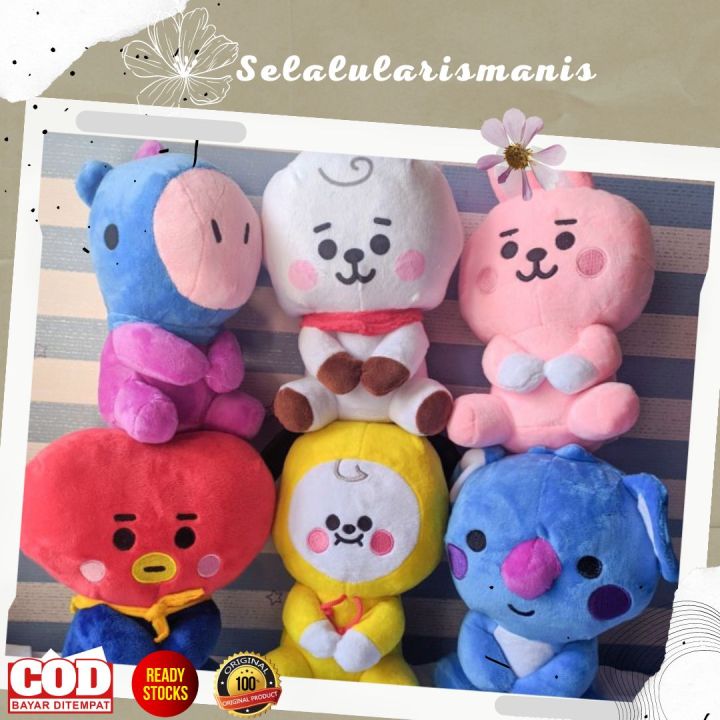 Boneka BT21 XL Duduk | Lazada Indonesia