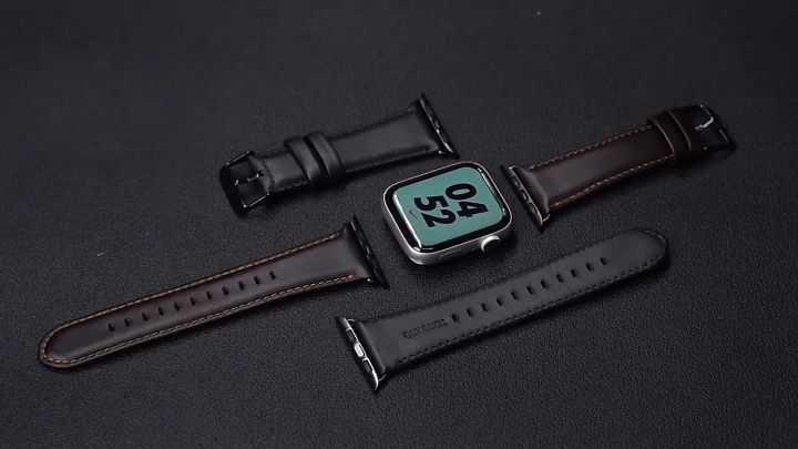 สาย Apple Watch หนังแท้ Dux Ducis Business Series | Lazada.co.th