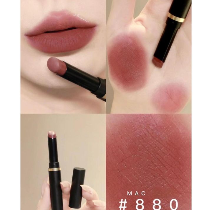 MAC POWDER KISS VELVET BLUR SLIM STICK # Rose Mary แท้💯 ป้ายไทย ...