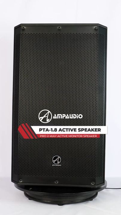 AmpAudio 15” Active Speaker 1200W with Bluetooth, USB, FM – For Karaoke ...