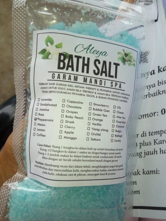 GARAM MANDI BATH SALT (100 gr) | Lazada Indonesia