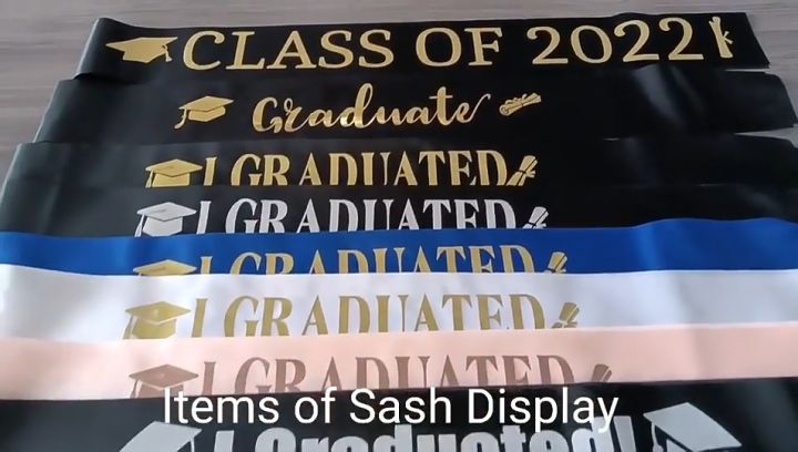 Congratulation Graduation Sash Graduation Decoration Set 2025 ...
