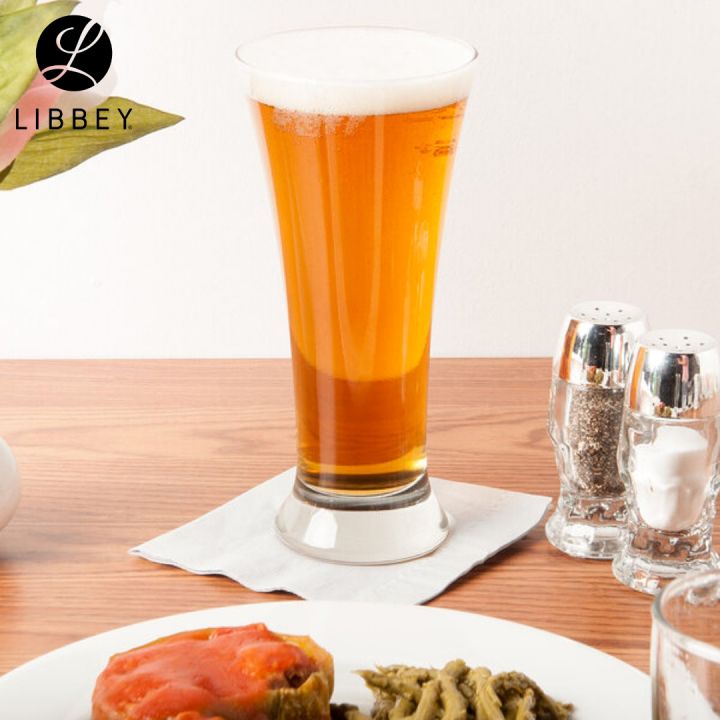 LIBBEY Flared Pilsner Glass Gelas milkshake Gelas jus # 325 ml | Lazada Indonesia