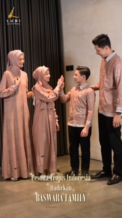 SARIMBIT LUBI 2025 PREMIUM TERBARU BASWARA FAMILY WARNA MOCHA ORI 100% ...