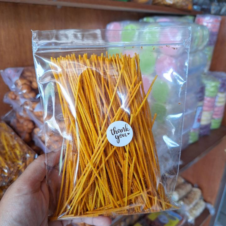 Mie Lidi Pedas Asin 100gr Lidi-lidian Biting Cemilan Jajanan Jadul ...