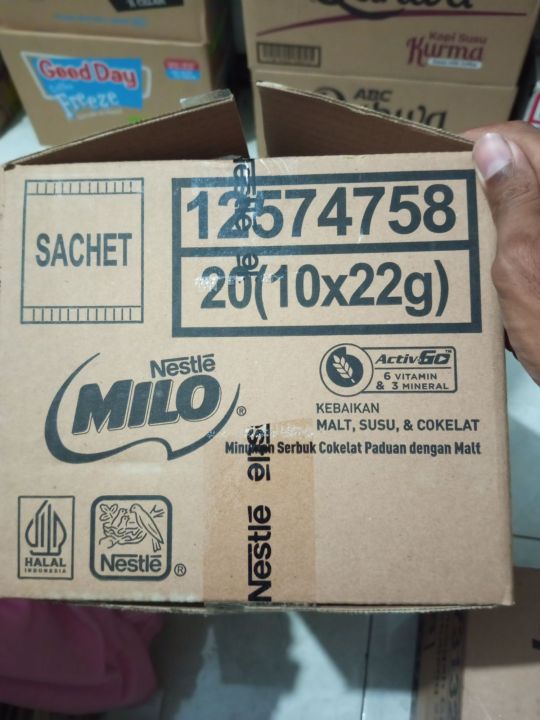 Milo Rentengan 1 Karton Isi 20 Renteng | Lazada Indonesia