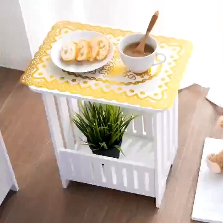Bedroom Mini Bedside Small Square Leisure Small Tea Table Square Table ...
