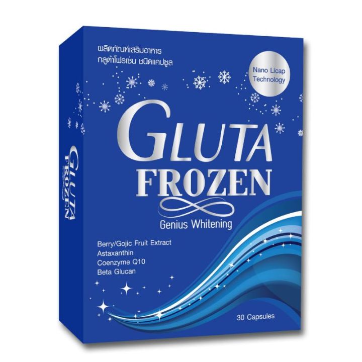Gluta Frozen Nano Licaps Technology Genius Whitening | Lazada Indonesia