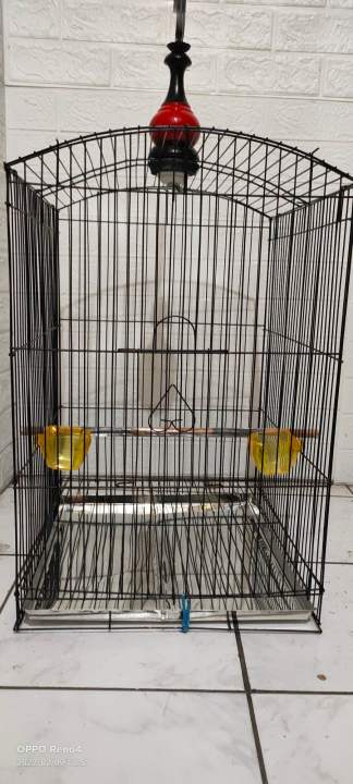 Kandang Burung Besi Lipat Murai, Kenari, love bird, Kacer, Beo | Lazada Indonesia