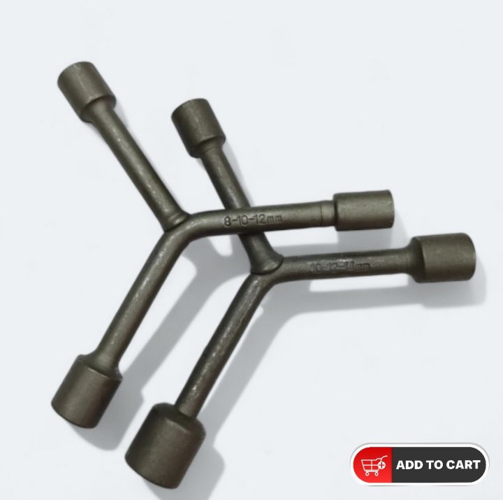 3in1 Short Y- wrench size 8/10/12mm 10/12/14mm | Lazada PH