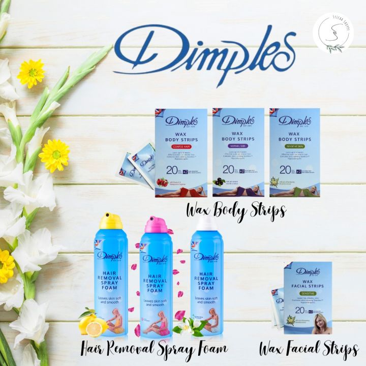 Dimples Hair Removal Spray Foam/ Wax / Cream | Lazada