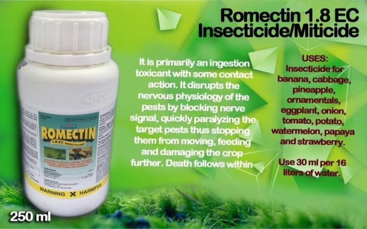 Romectin 250ml Miticide/Insecticide | Lazada PH