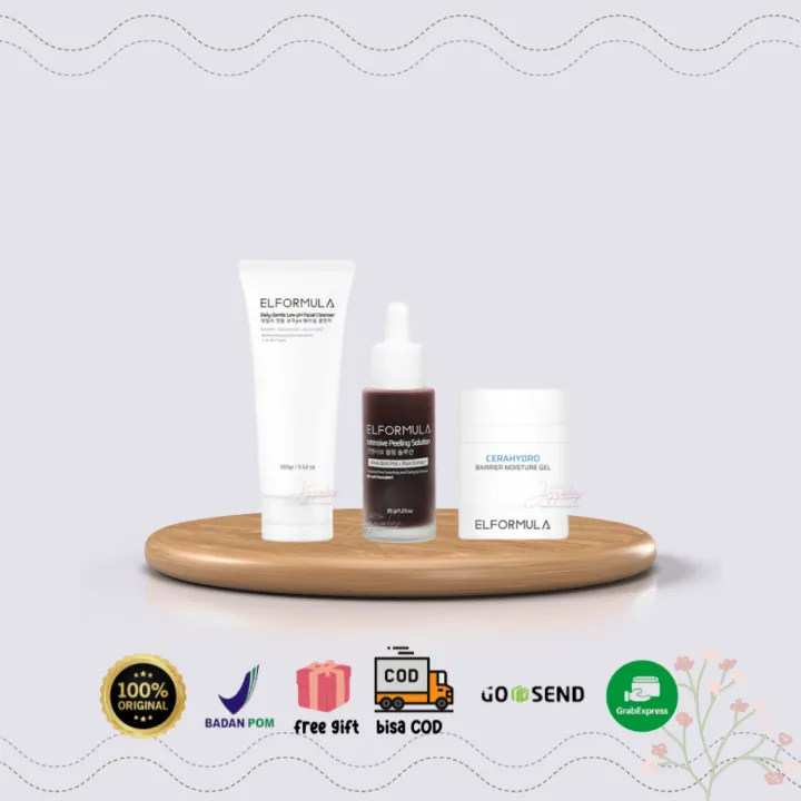 ELFORMULA Facial Cleansing | Peeling Solution | Cerahydro Moisturizer ...