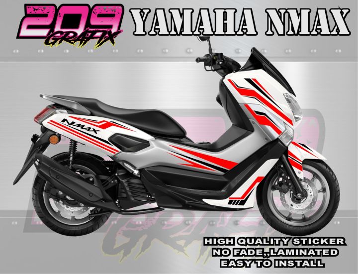 Yamaha NMAX decals sticker, Laminated | Lazada PH