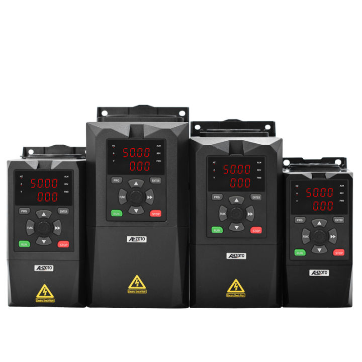 VFD 220V To 380V 0.4KW 0.75KW 1.5KW 2.2KW 3KW 4KW Input 1ph 220V Output 3ph 380V Motor Speed ...