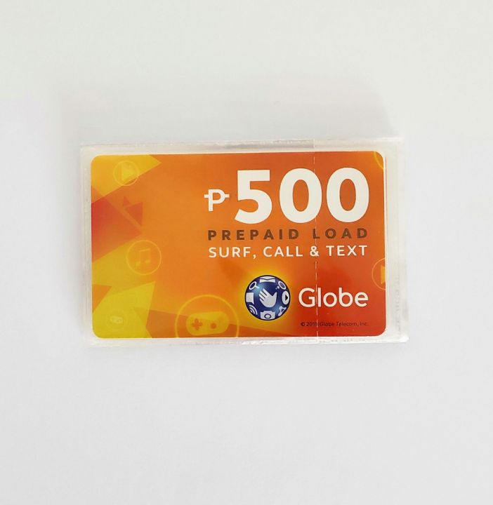 Globe Prepaid Load Card 500 | Lazada PH