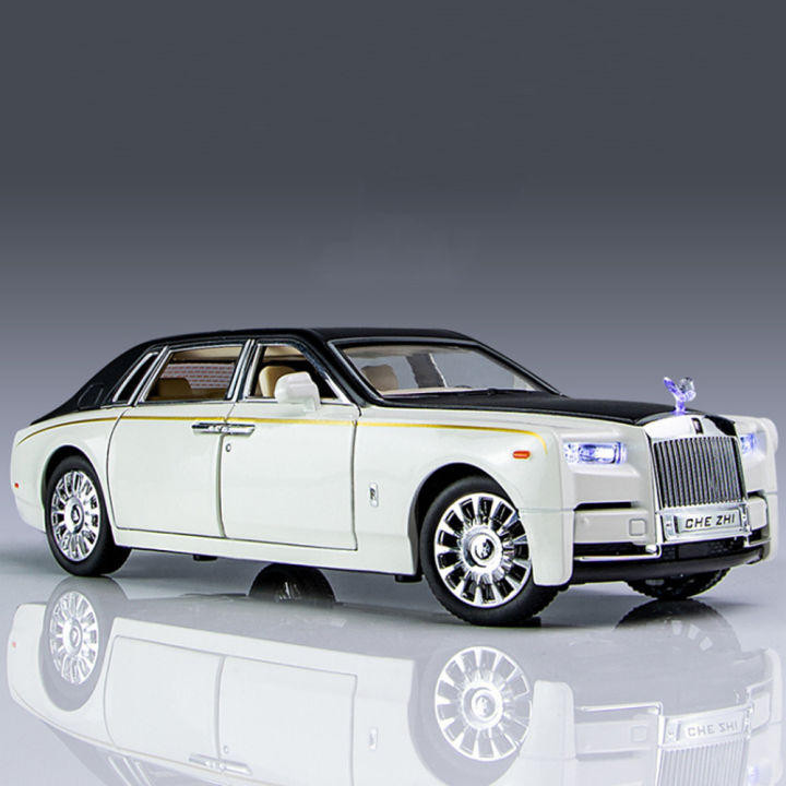 LEO 1:24 Rolls-Royce Phantom Toy Car Model Metal Alloy Diecast Car Toys ...