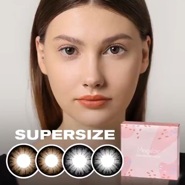 【Minus 0.00~-6.00】Magister Softlens Big Eyes soflens diameter16 ...