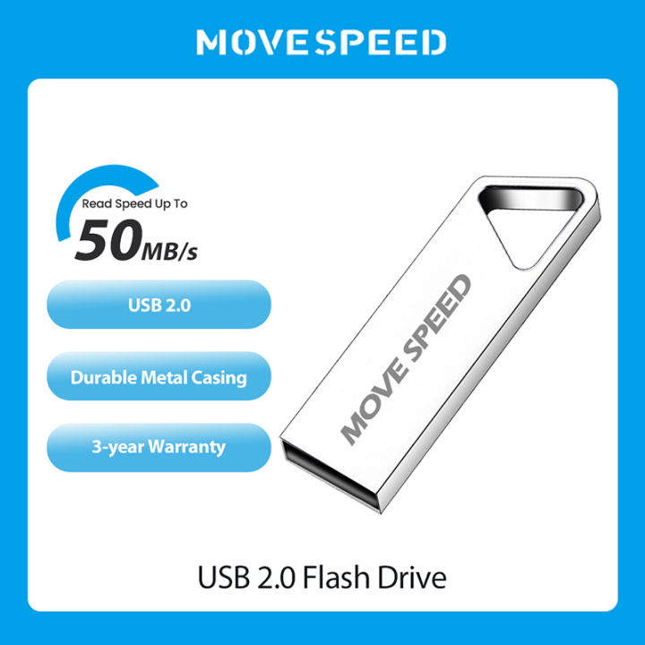 MOVE SPEED USB2.0 Flash Drive High Speed Pen Drive 64GB 32GB 16GB 8GB ...