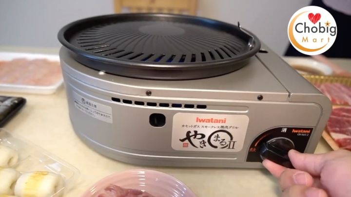 IWATANI YAKIMARU 2 Kompor Smokeless Portable Grill BBQ Yakiniku ...
