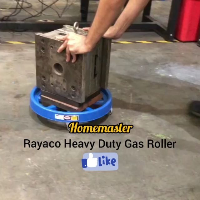 Rayaco Heavy duty roller gas tank stand 6 wheels load up to 100kg ...