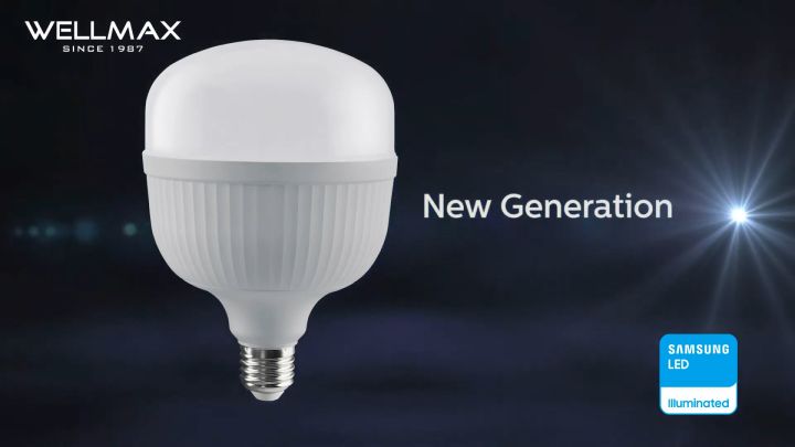 WELLMAX E27 LED T-Bulb - Ecolite (Ballet) Series LED T Bulb - High ...